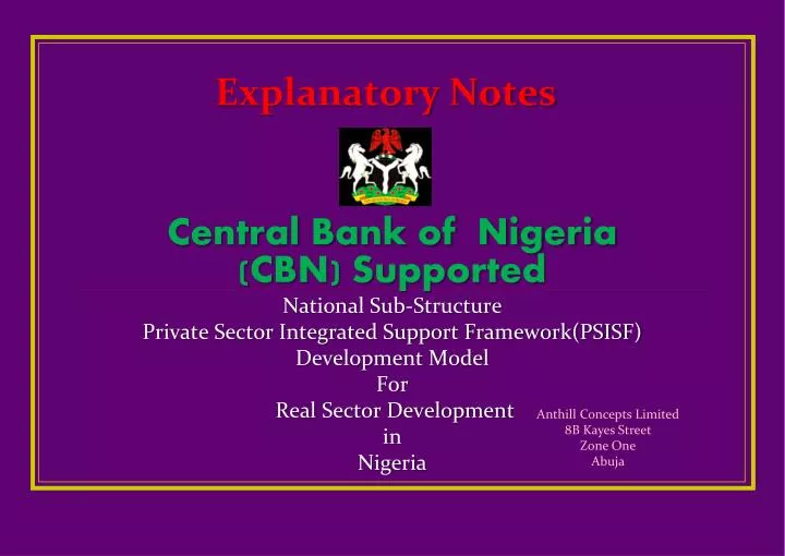 PPT - Explanatory Notes PowerPoint Presentation, free download - ID:1693649