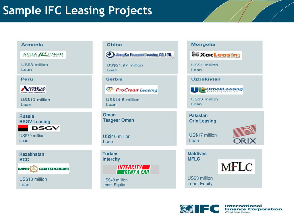 PPT - IFC Experience in Leasing Presentation at the 5 th Tashkent ...