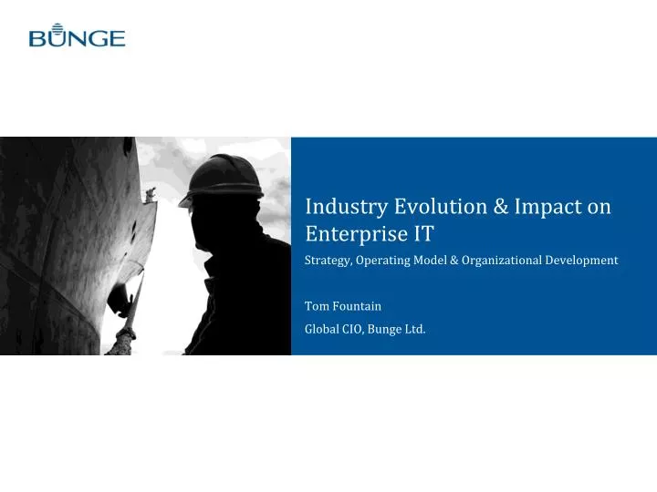 PPT - Industry Evolution & Impact on Enterprise IT PowerPoint ...