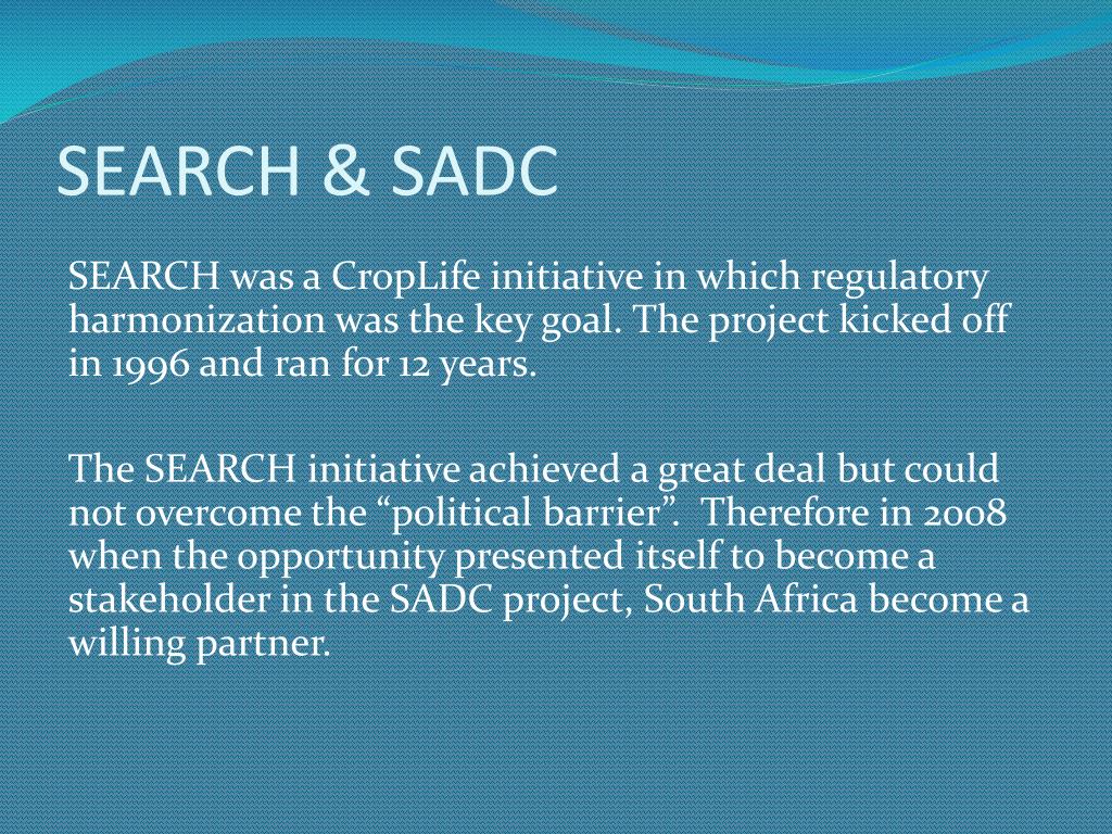 PPT - Regulatory Registration Requirements for Agrochemicals in ...