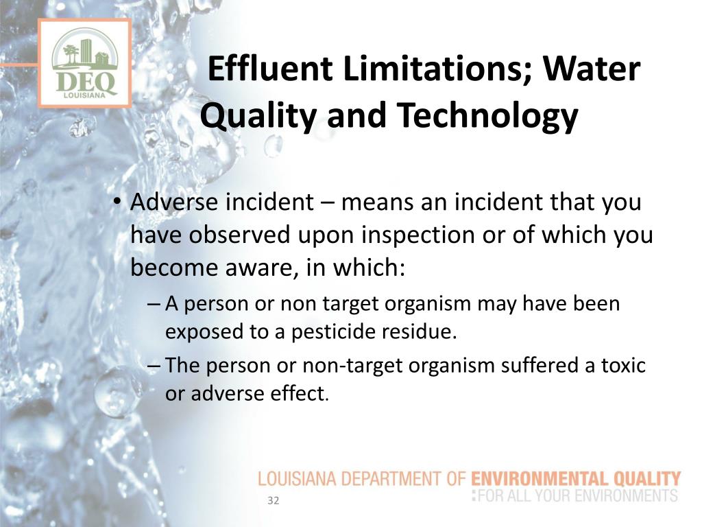 PPT - Louisiana Department of Environmental Quality (LDEQ) Louisiana ...