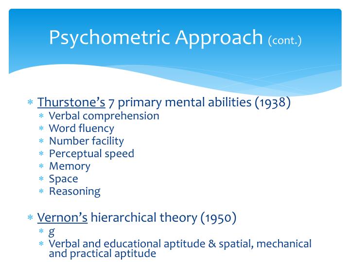 PPT - Intelligence and General Ability Testing PowerPoint Presentation ...