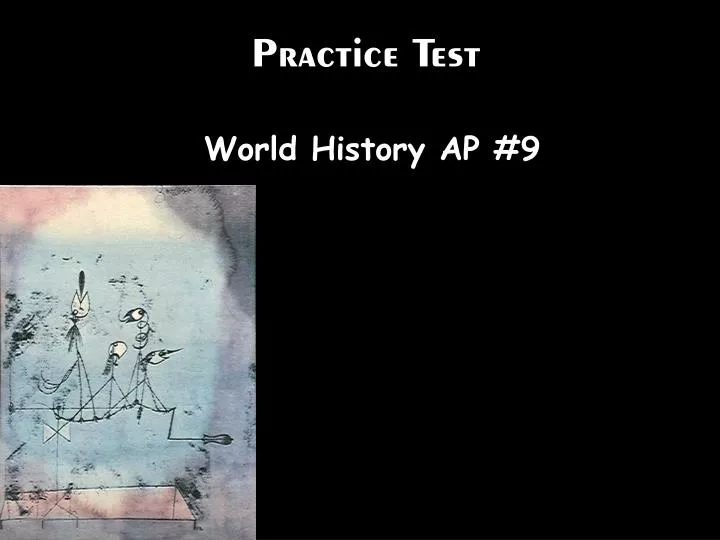 PPT - Practice Test PowerPoint Presentation, free download - ID:1695367