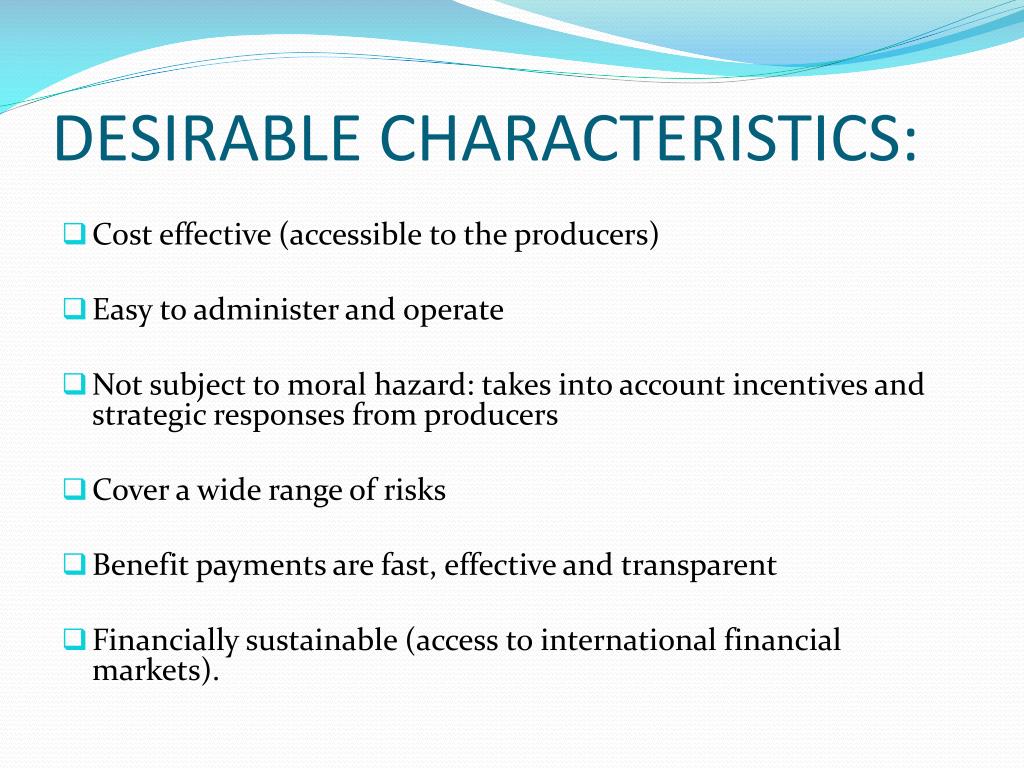 PPT - PARTNERSHIP ARRANGEMENT FOR ENHANCING AGRICULTURE RISK MANAGEMENT ...