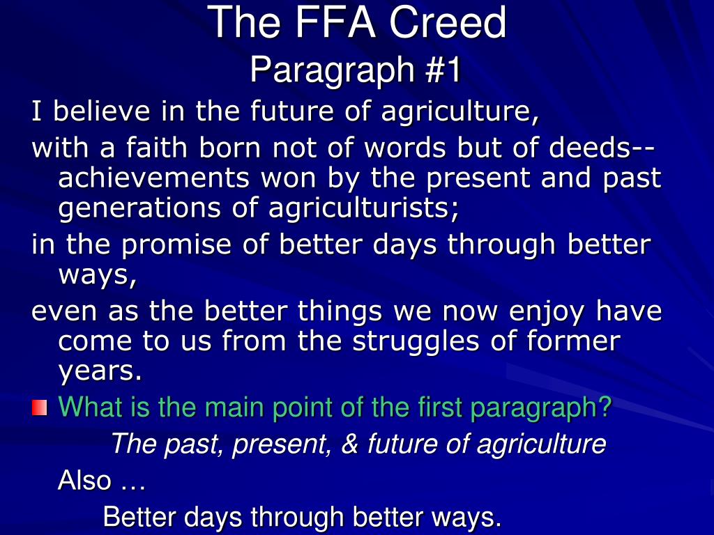 PPT - Delta Agricultural Science and Leadership Department PowerPoint ...