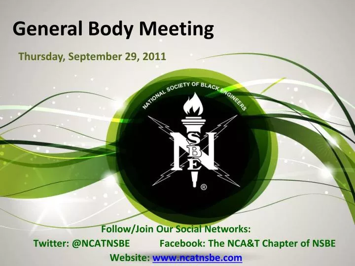 PPT - General Body Meeting PowerPoint Presentation, free download - ID ...