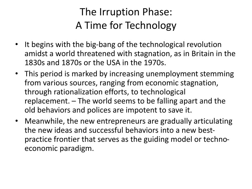 PPT - Technology Revolution with Contemporary Industry/Business ...