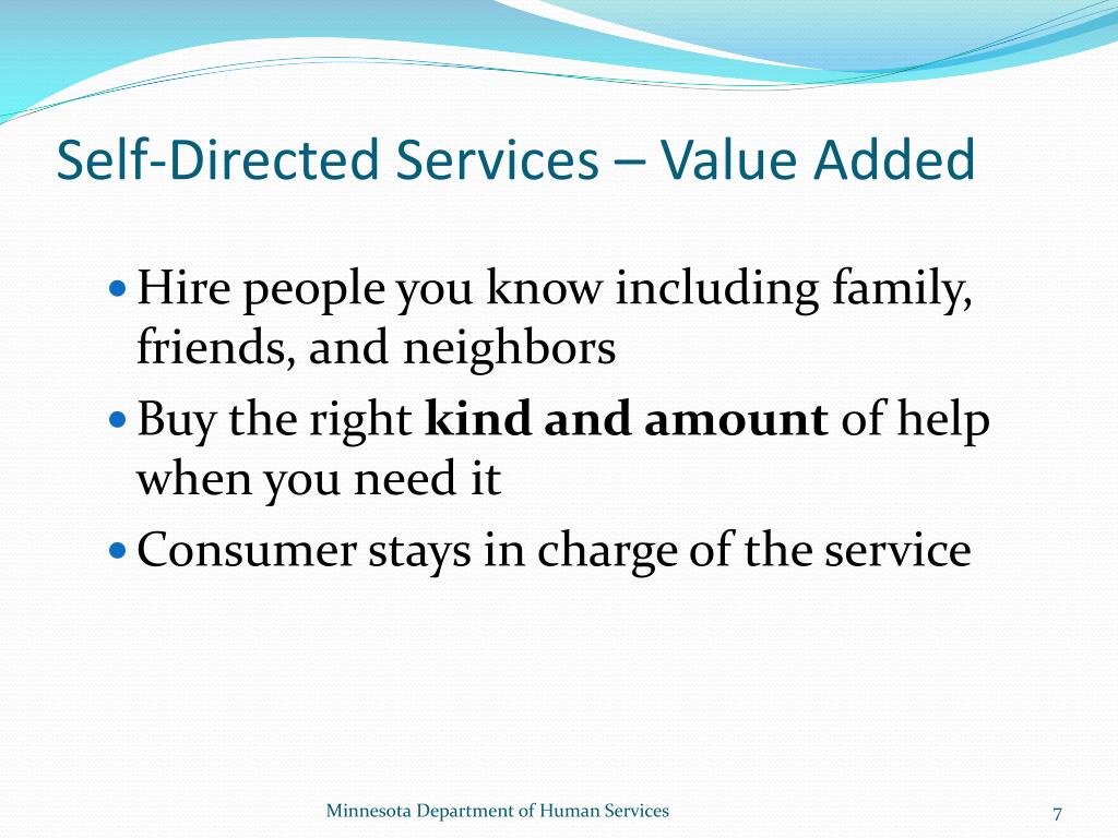 PPT - Self-Directed Services: A Solid Strategy for Community Living Age ...