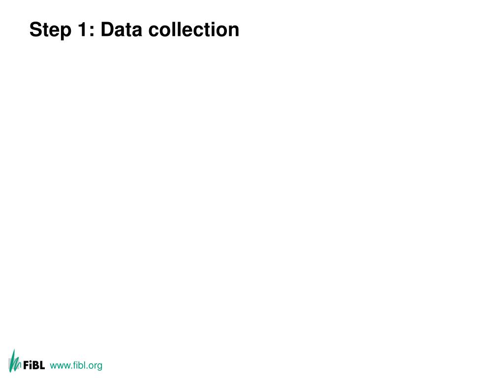 PPT - Data collection on organic agriculture worldwide PowerPoint ...