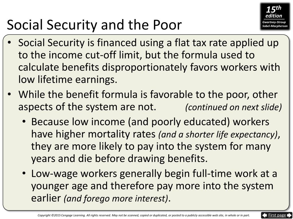 PPT - The Economics of Social Security PowerPoint Presentation, free ...