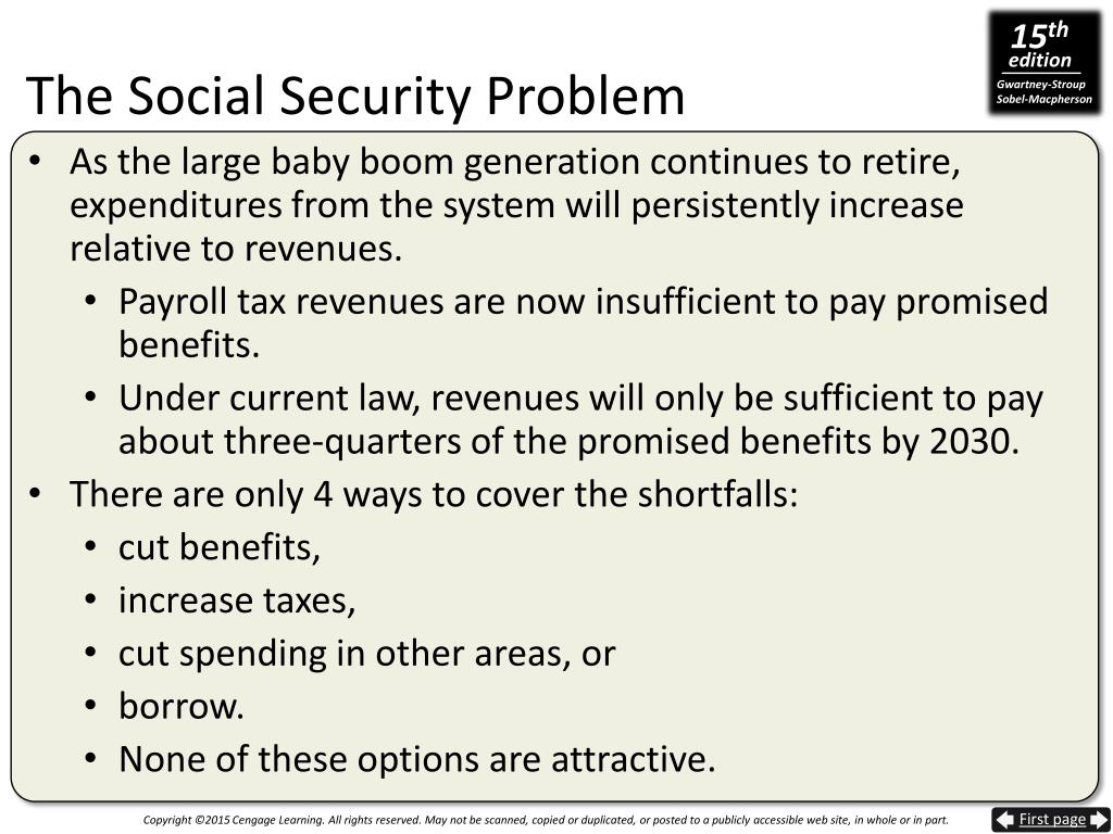 PPT - The Economics of Social Security PowerPoint Presentation, free ...