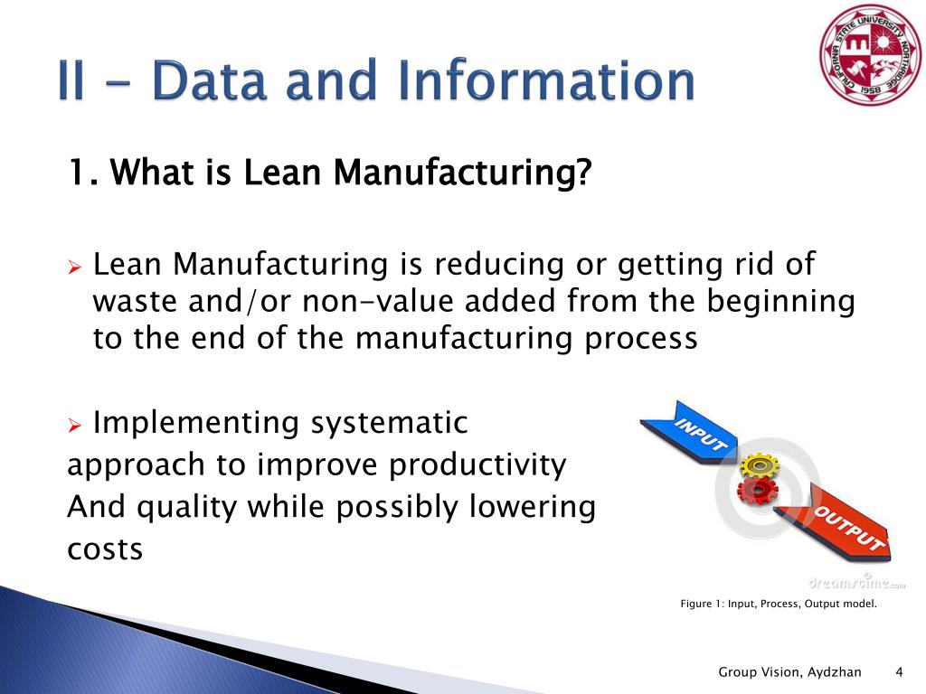 PPT - Lean Manufacturing & Six Sigma MSE 401 Engineering & Technology ...