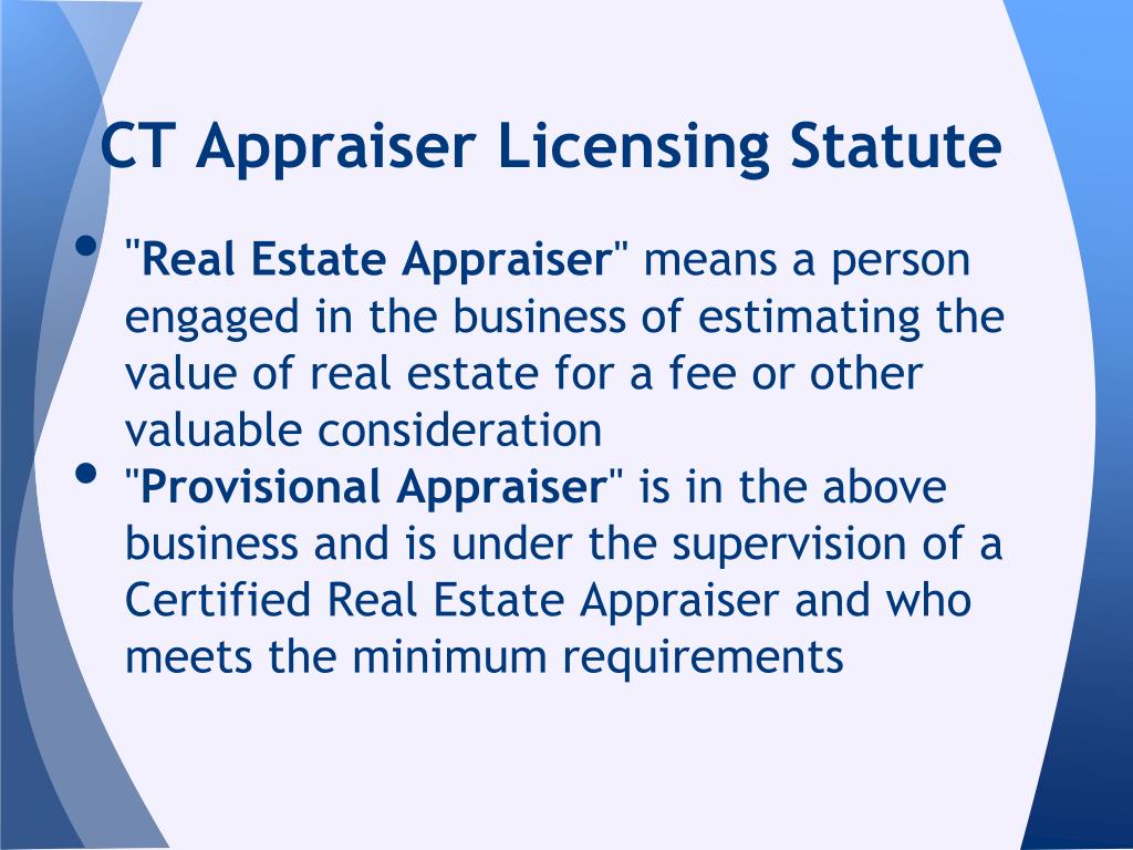 PPT - Appraisal Law Update with Supervisory/Provisional Appraiser ...