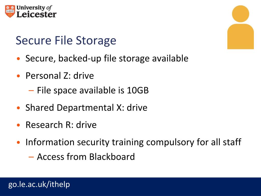 PPT - An Introduction to IT at the University of Leicester PowerPoint ...