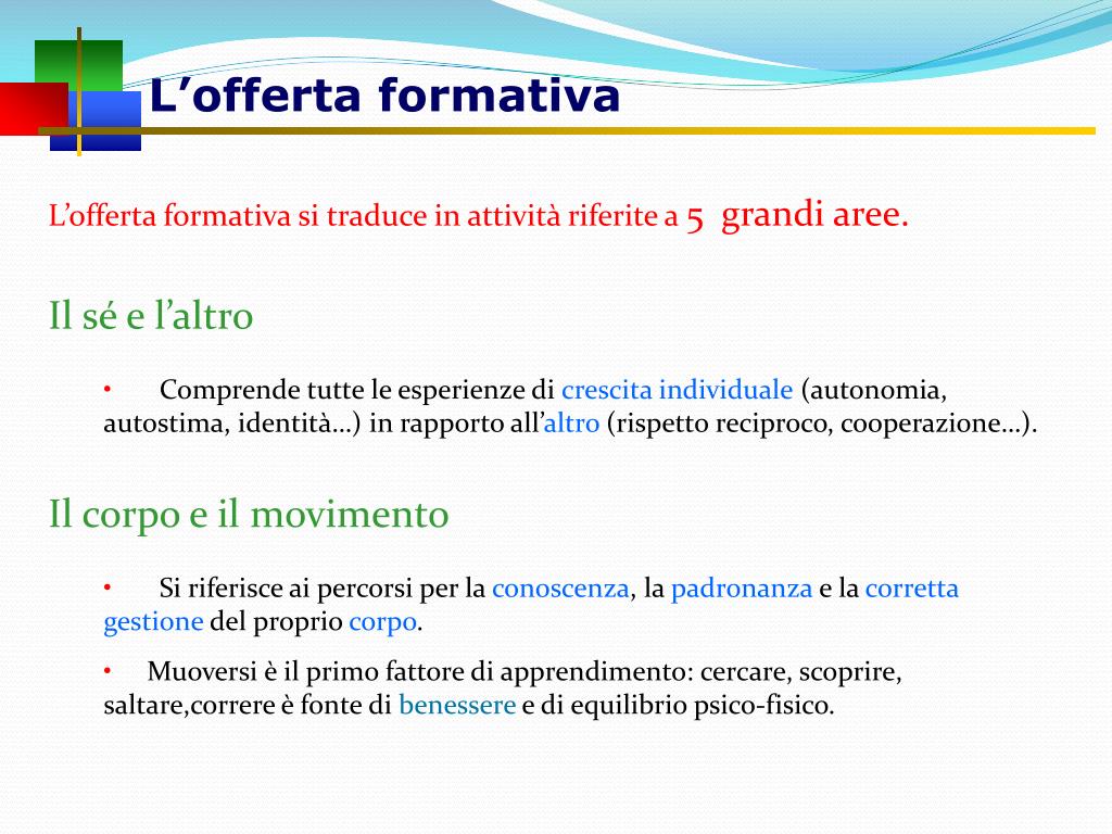 PPT - PIANO DELL’OFFERTA FORMATIVA PowerPoint Presentation, free ...