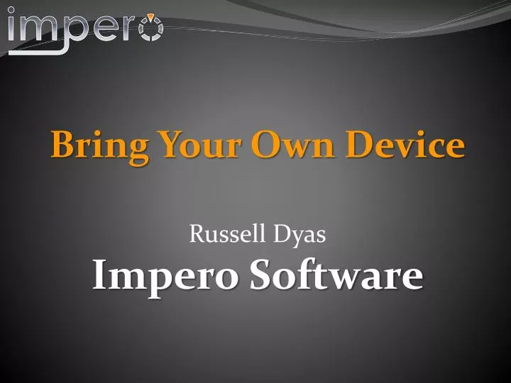 PPT - Bring Your Own Device PowerPoint Presentation, free download - ID ...