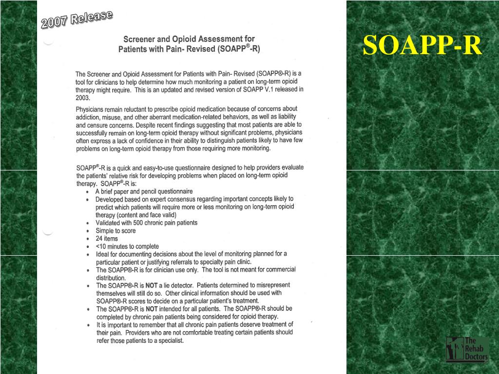 PPT - Prescribing Pain Medications A Scientific Approach? PowerPoint ...