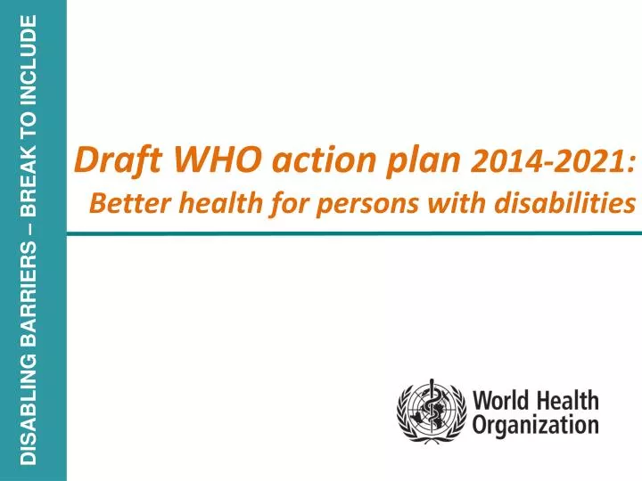 PPT - DISABLING BARRIERS – BREAK TO INCLUDE PowerPoint Presentation ...