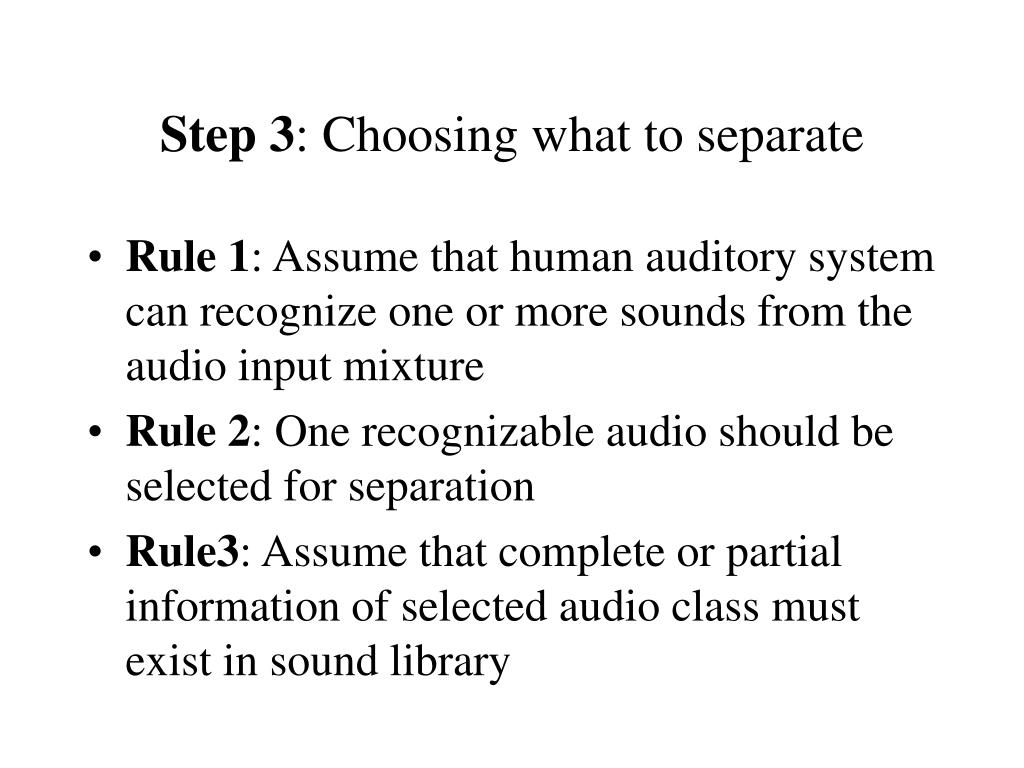 Ppt Sound Source Separation Using 3d Correlogram Fuzzy Logic And Neural Networks Powerpoint