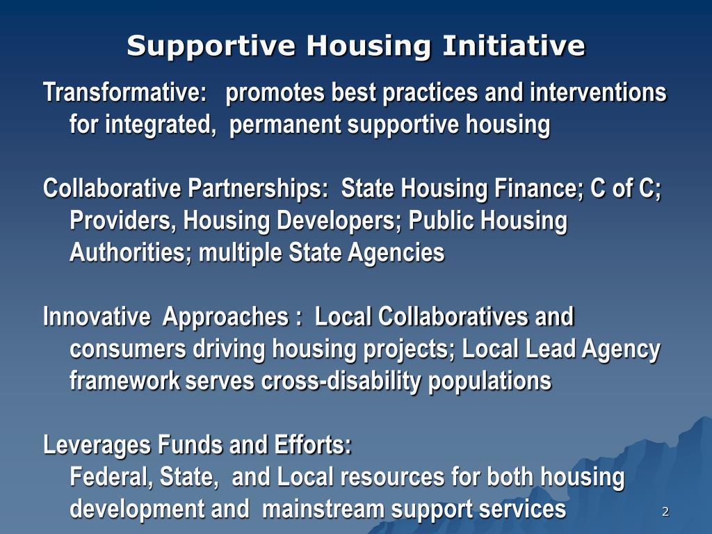 PPT - A Home of Their Own Accomplishments of New Mexico’s Supportive ...