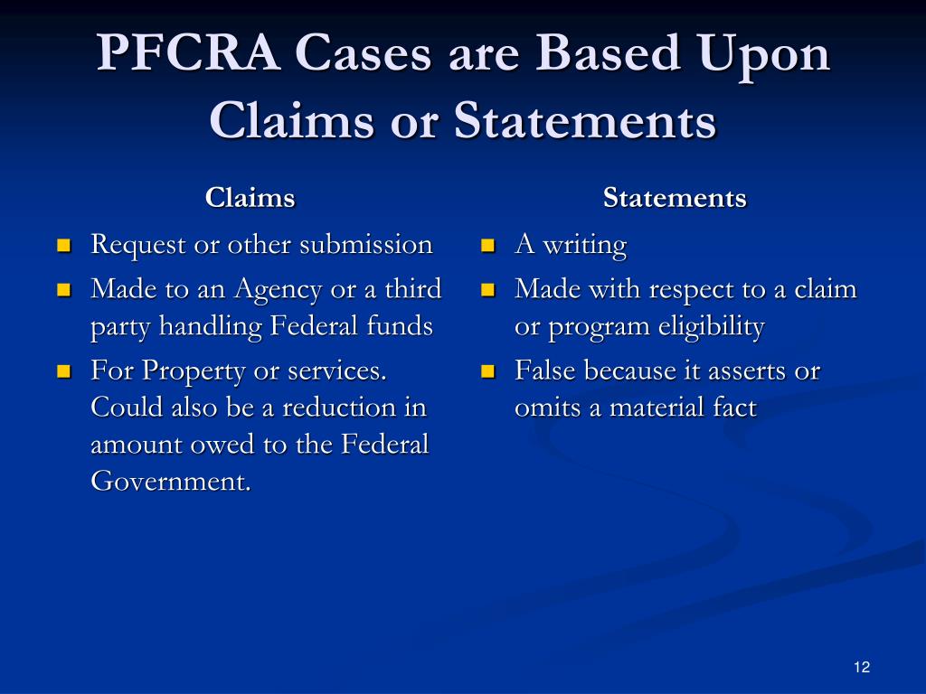 PPT - Complimentary Administrative Remedies The Program Fraud Civil ...