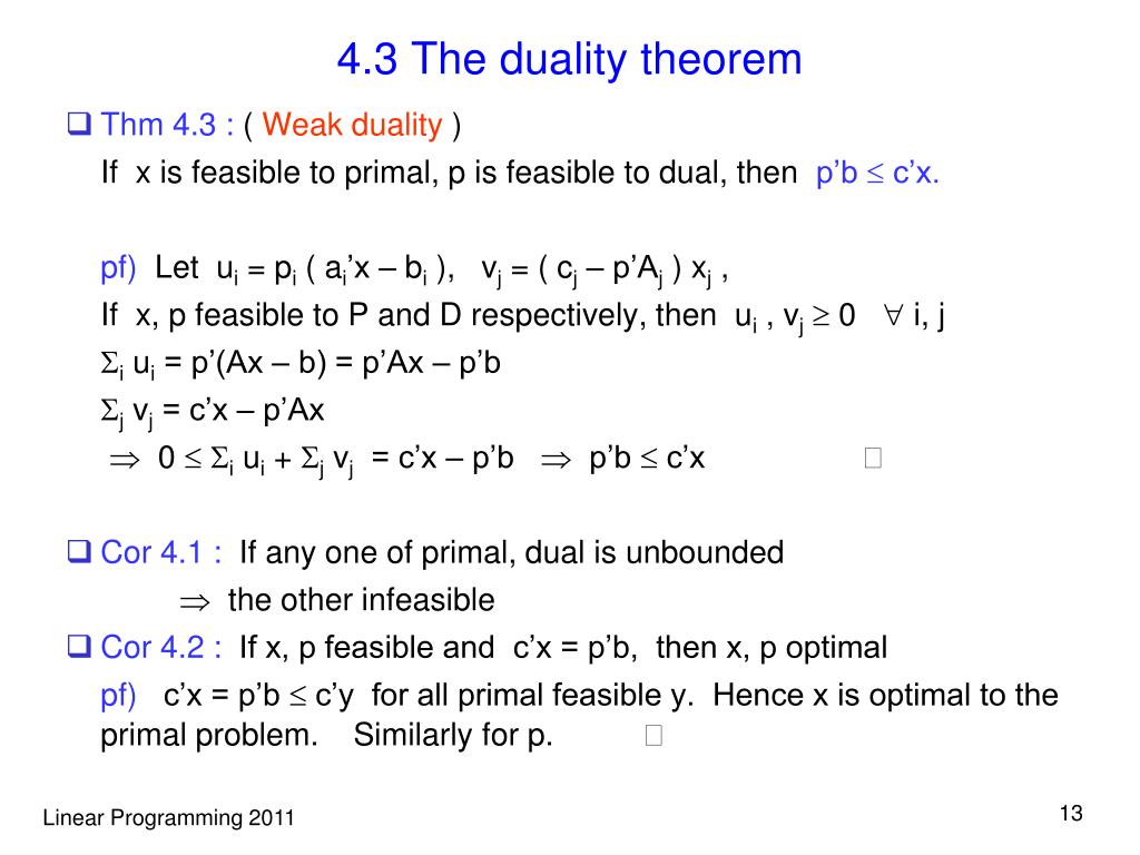 PPT - Chapter 4. Duality Theory PowerPoint Presentation, free download ... PPT - Chapter 4. Duality Theory PowerPoint Presentation, free download ...
