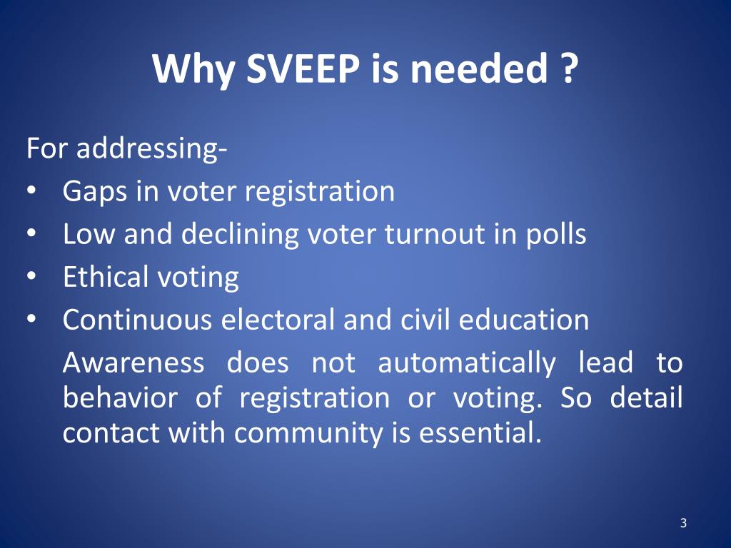 PPT - VISIT OF SVEEP OFFICERS OF HARAYANA, JAMMU & KASHMIR AND ...