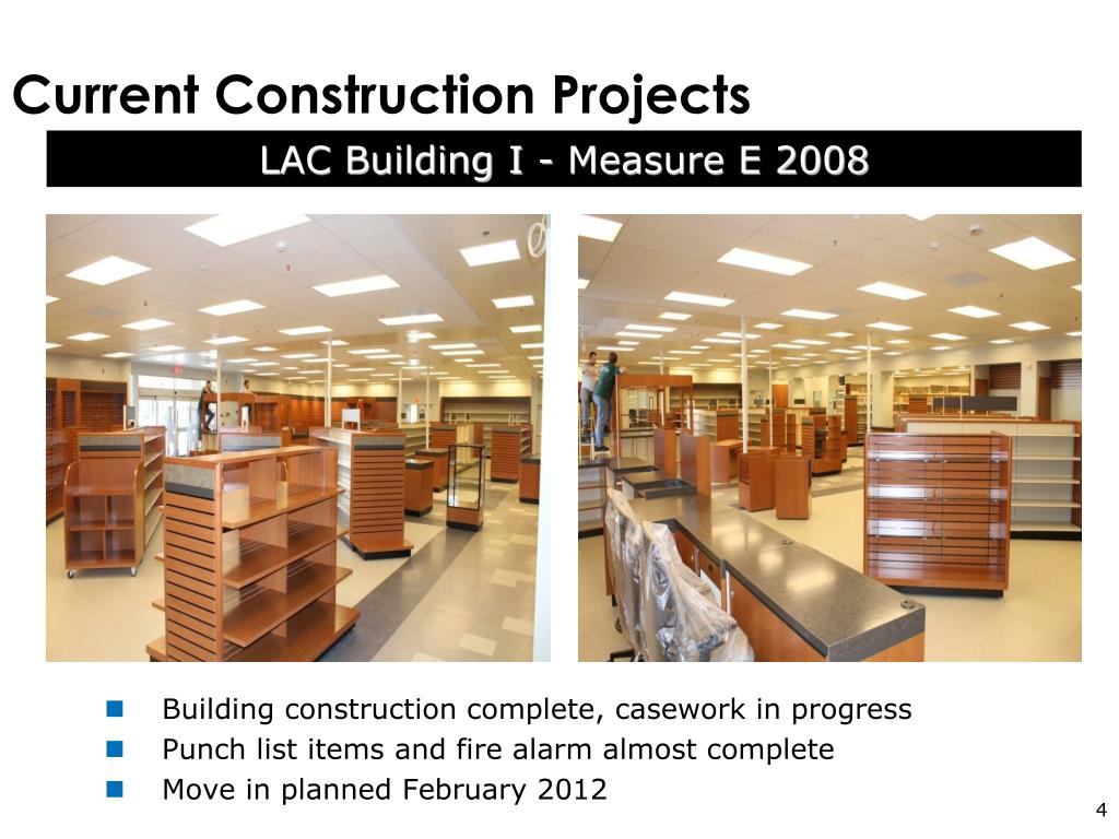 PPT - Bond Construction Update Facilities Advisory Committee PowerPoint ...