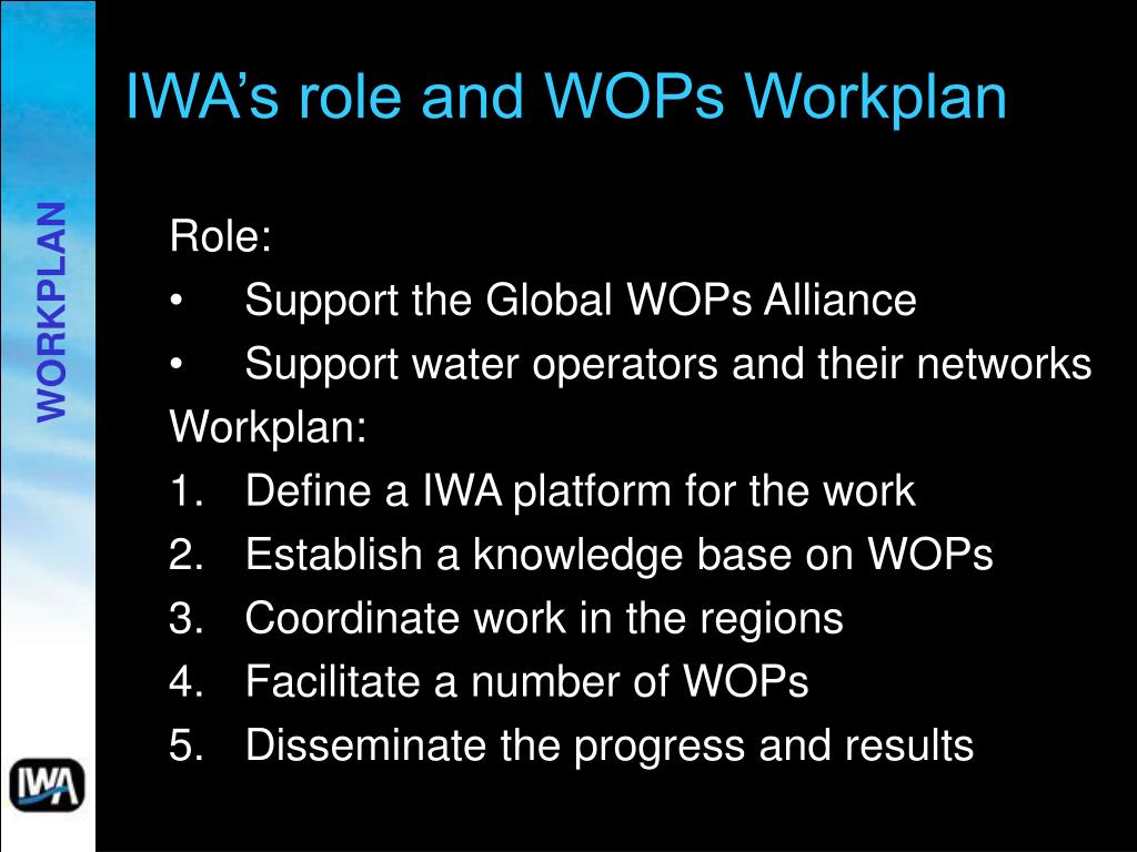 PPT - Partnerships - Lessons Learned Steen Bjerggaard IWA WOPs ...