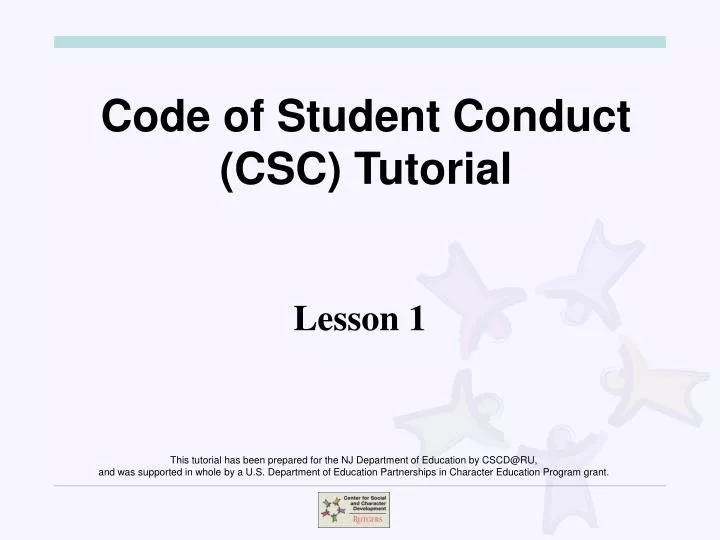 PPT - Code of Student Conduct (CSC) Tutorial PowerPoint Presentation ...