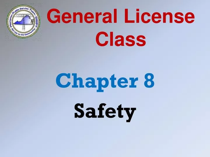 PPT - General License Class PowerPoint Presentation, free download - ID ...
