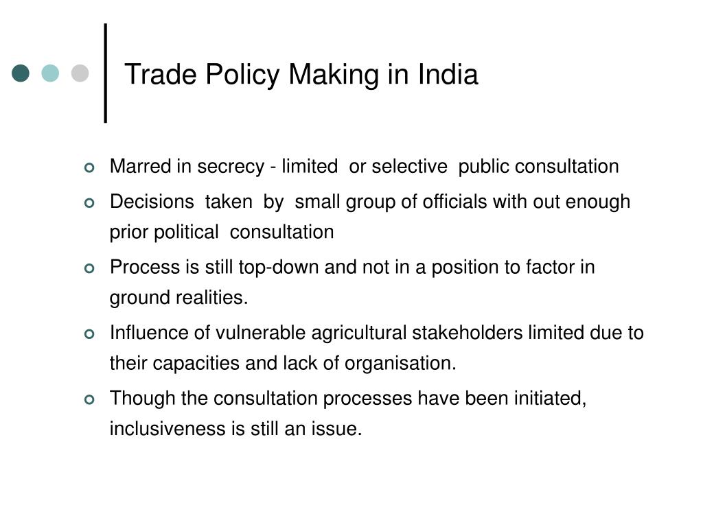 PPT - Is the Stage Set for Mainstreaming Trade into National ...