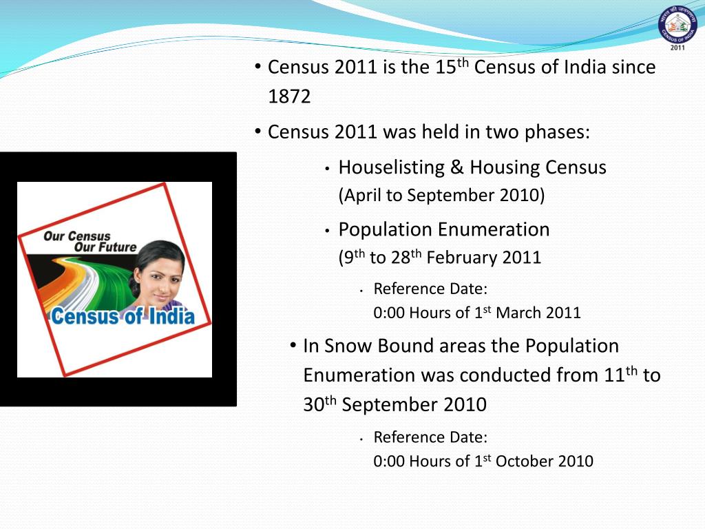 PPT - Office of the Registrar General & Census Commissioner, India ...
