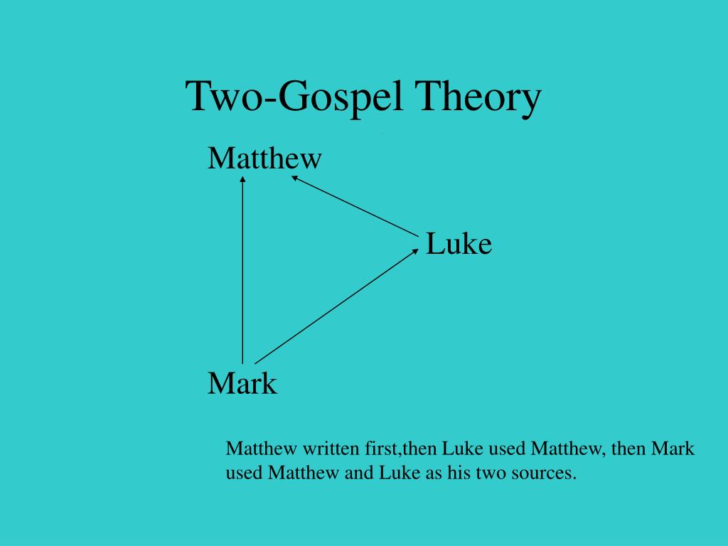 PPT - Literary Relationships Among the Gospels PowerPoint Presentation ...