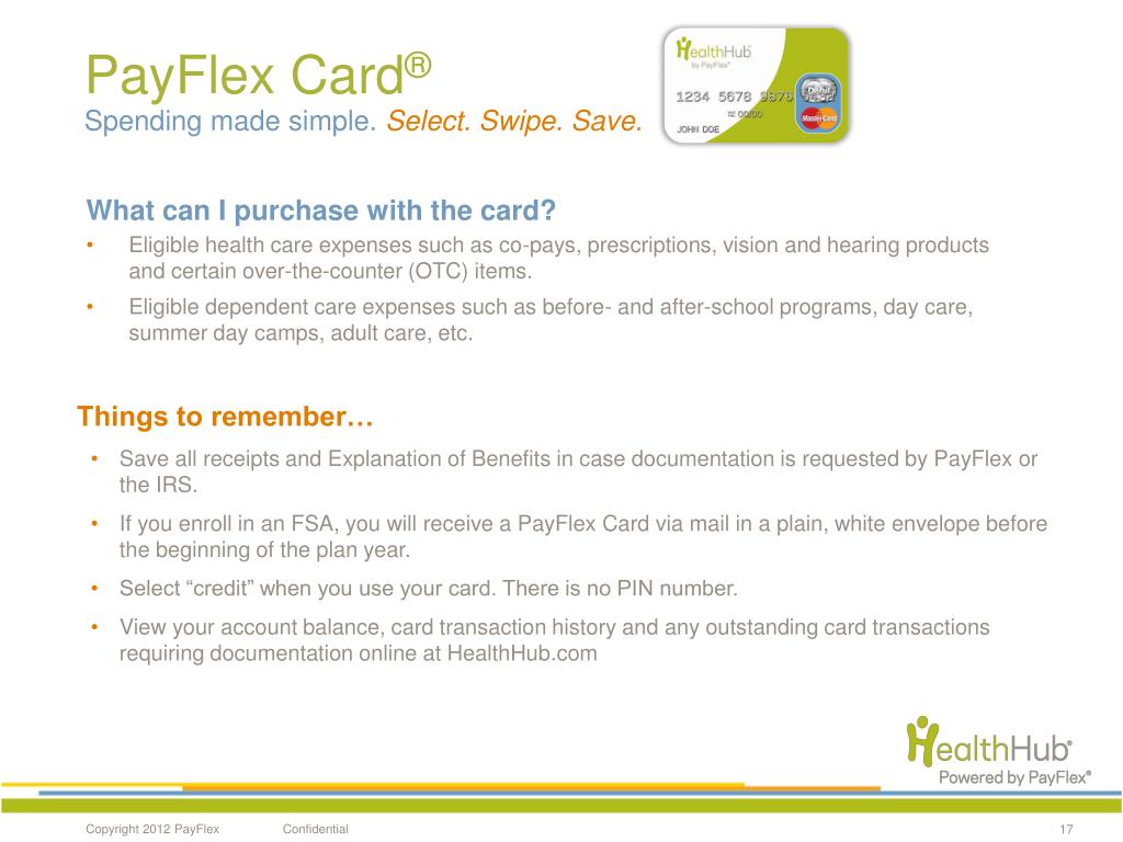 PPT - Flexible Spending Accounts Health Care Dependent Care The ...