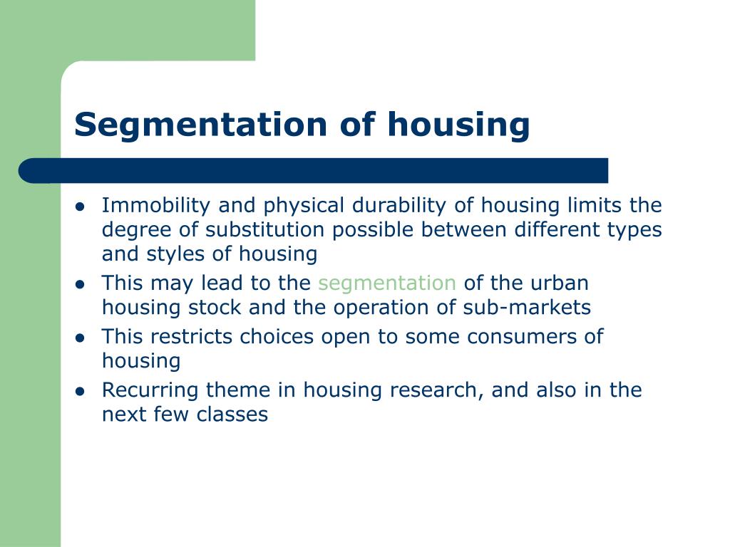 PPT - GGR 357 H1F Geography of Housing and Housing Policy PowerPoint ...