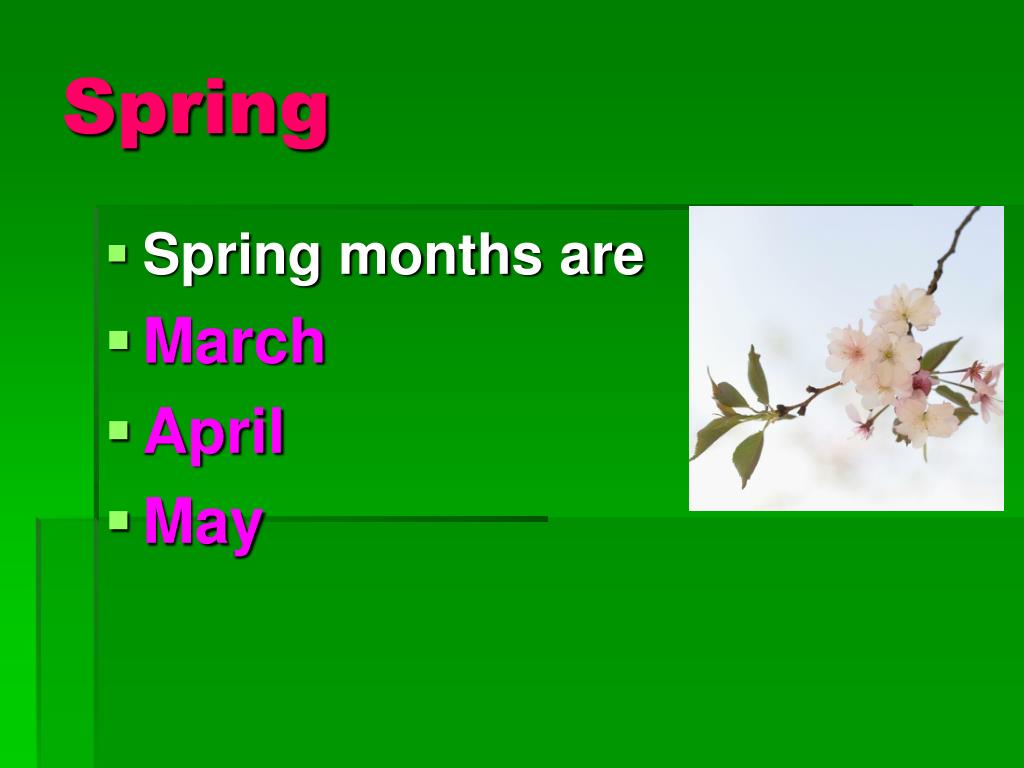 PPT - My favourite season Speaking about seasons and the weather ...