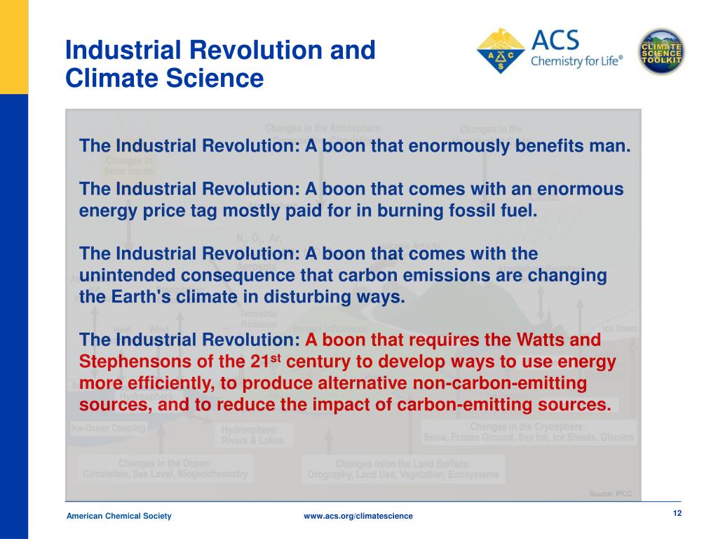 PPT - Industrial Revolution and Climate Science PowerPoint Presentation ...