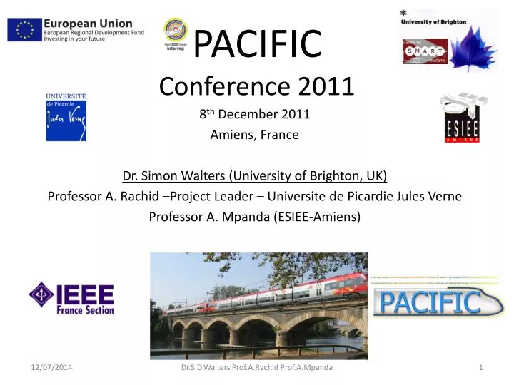 PPT - PACIFIC Conference 2011 PowerPoint Presentation, free download ...
