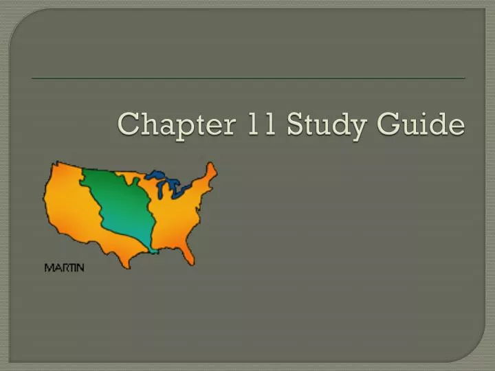 Ppt Chapter 11 Study Guide Powerpoint Presentation Free Download