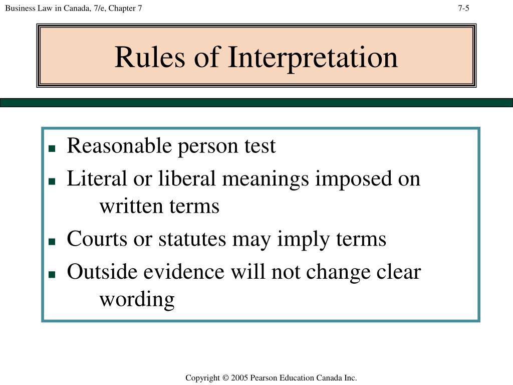 PPT - Business Law in Canada, 7/e PowerPoint Presentation, free ...