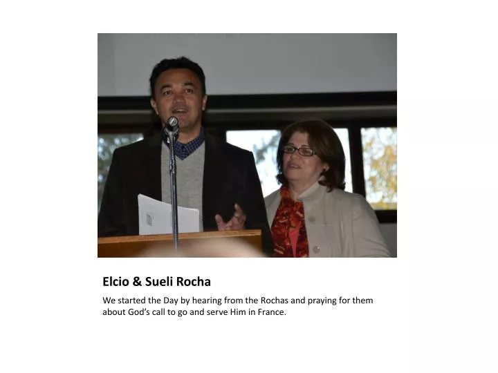 PPT - Elcio & Sueli Rocha PowerPoint Presentation, free download - ID ...