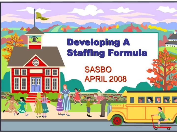 PPT - Developing A Staffing Formula PowerPoint Presentation, free ...