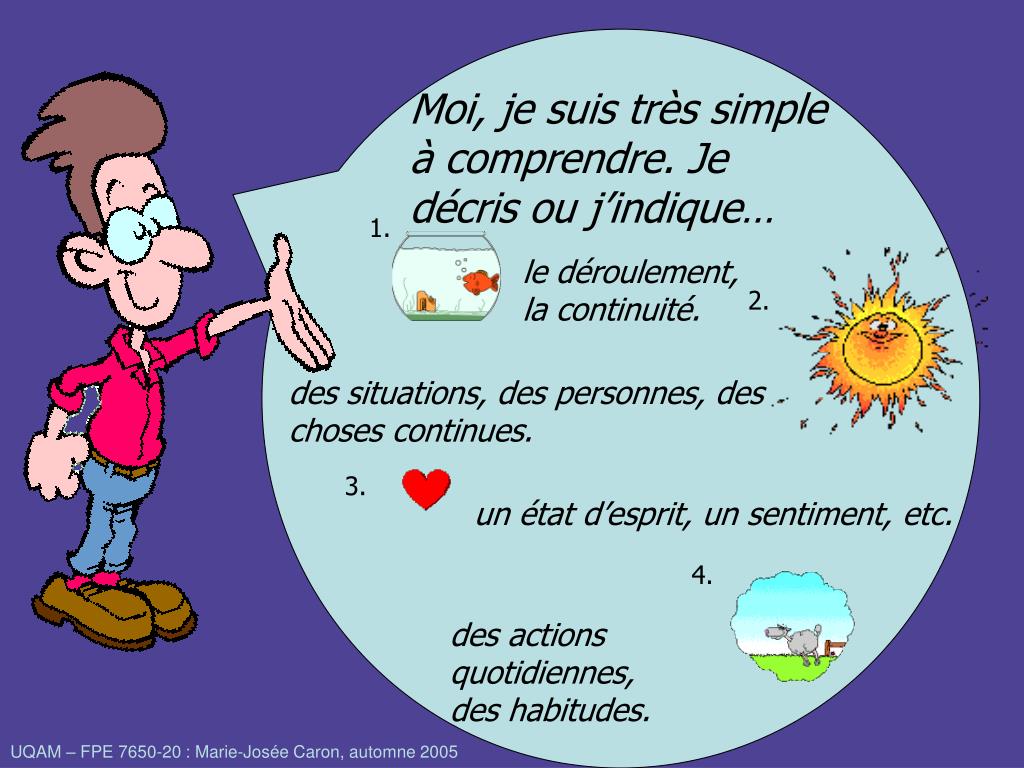 PPT - LA RENCONTRE DE MONSIEUR IMPARFAIT ET DE MADAME PASSÉ COMPOSÉ ...