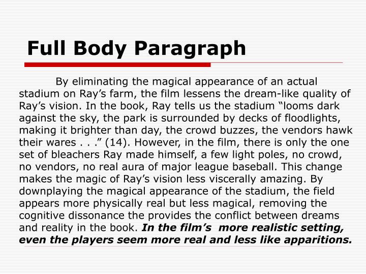PPT - Thesis/Body Paragraph Development PowerPoint Presentation - ID:1703030