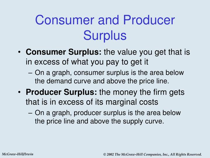 PPT - Chapter 3 The Concept of Elasticity and Consumer and Producer ...