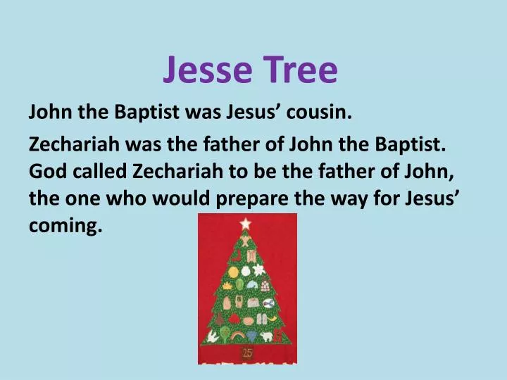 PPT - Jesse Tree PowerPoint Presentation, free download - ID:1703397
