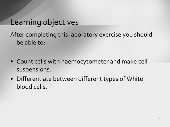 PPT - Cell count and WBC differential Count PowerPoint Presentation ...