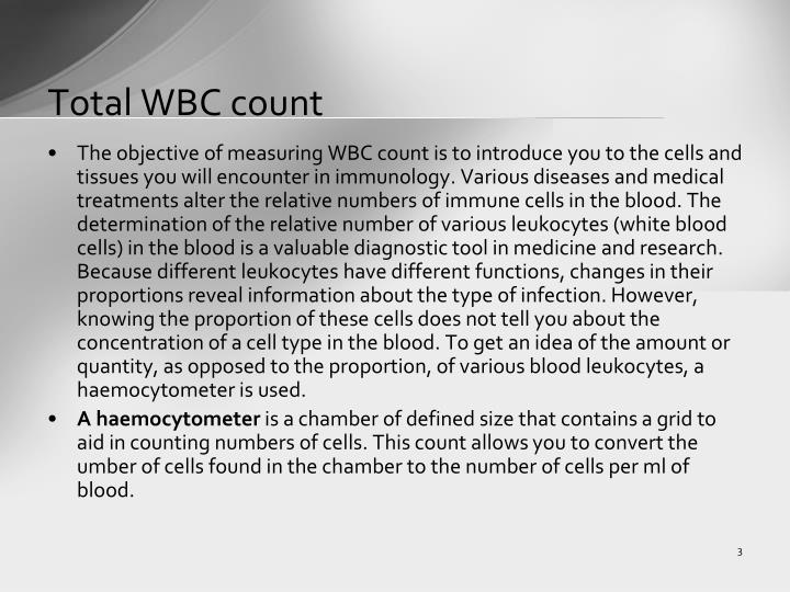 PPT - Cell count and WBC differential Count PowerPoint Presentation ...