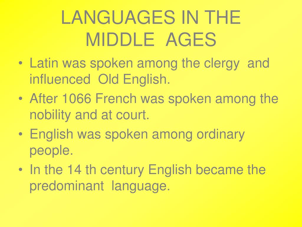 PPT - CULTURE AND LITERATURE IN ENGLAND IN THE MIDDLE AGES PowerPoint ...
